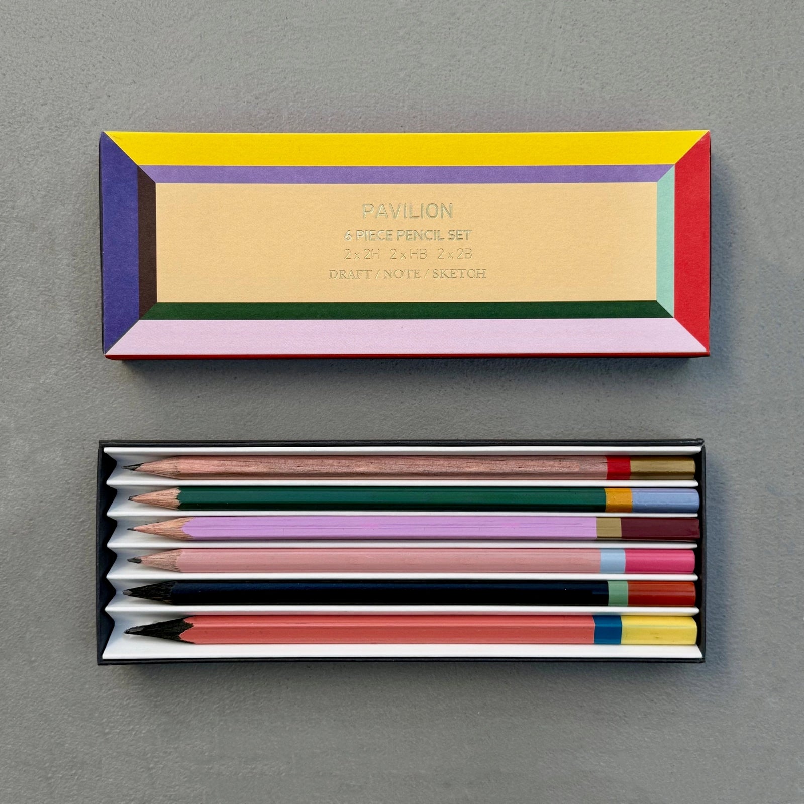 Pavilion British Colour Block Pencil Set: Frame – Wms&Co.