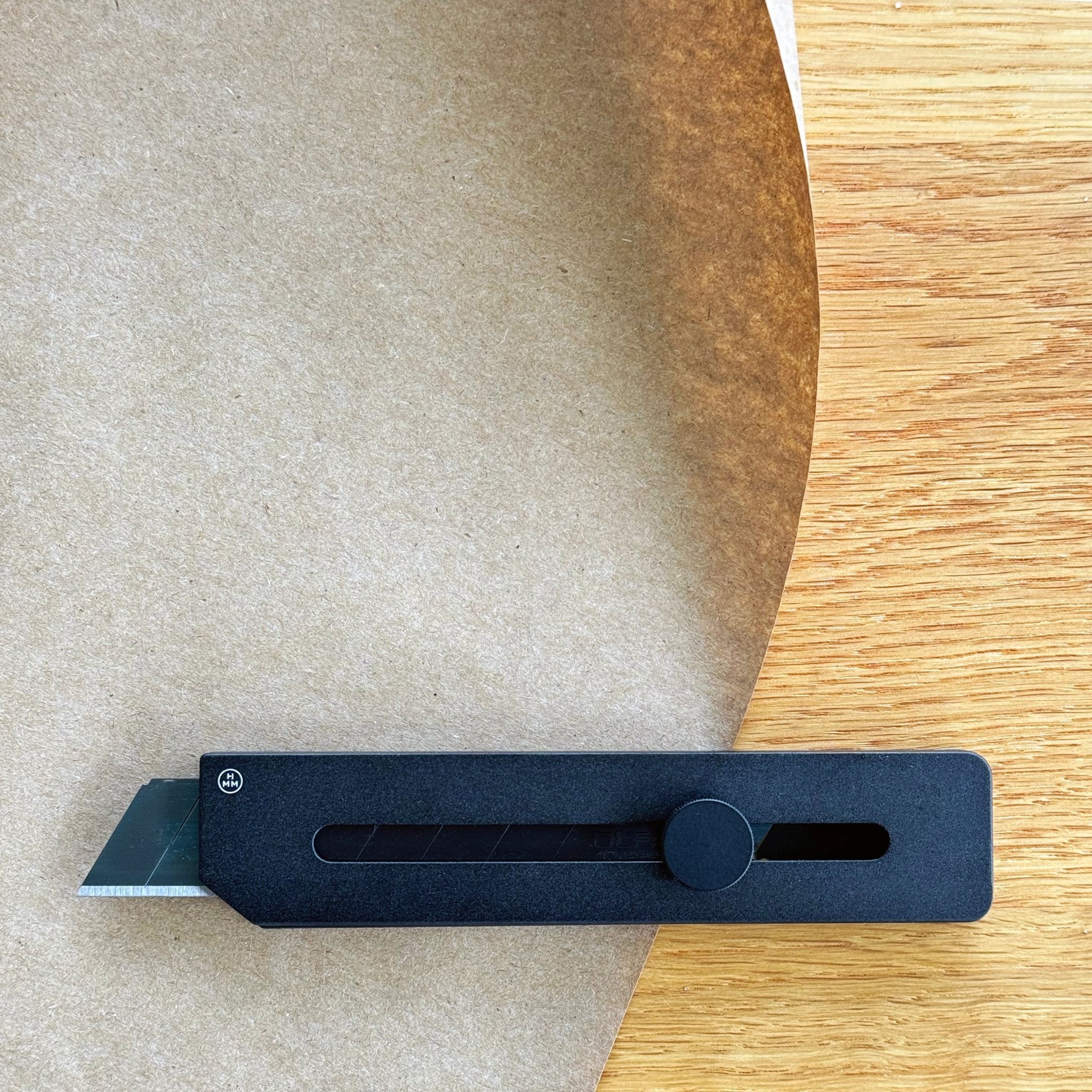 HMM Utility Knife - Black minimalist utility knife – Wms&Co.