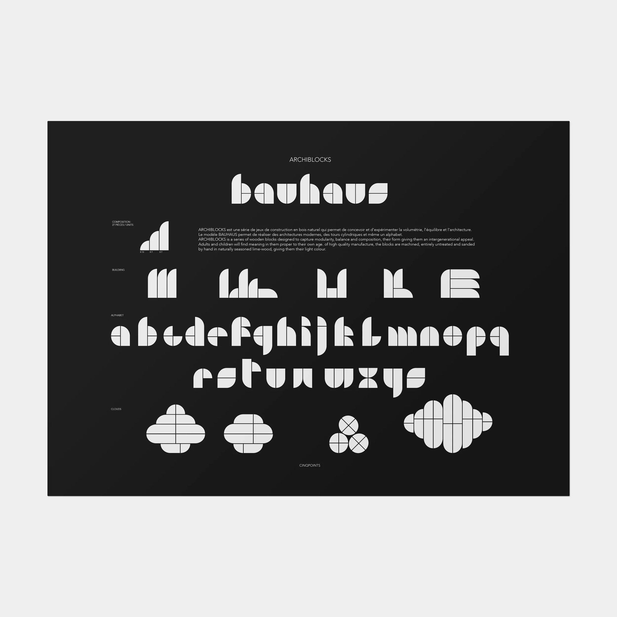 Archiblocks Bauhaus Cinqpoints – Wms&Co.