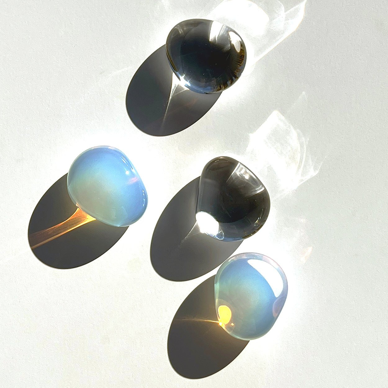 Glass River Stone Paperweights SGHR – Wms&Co.