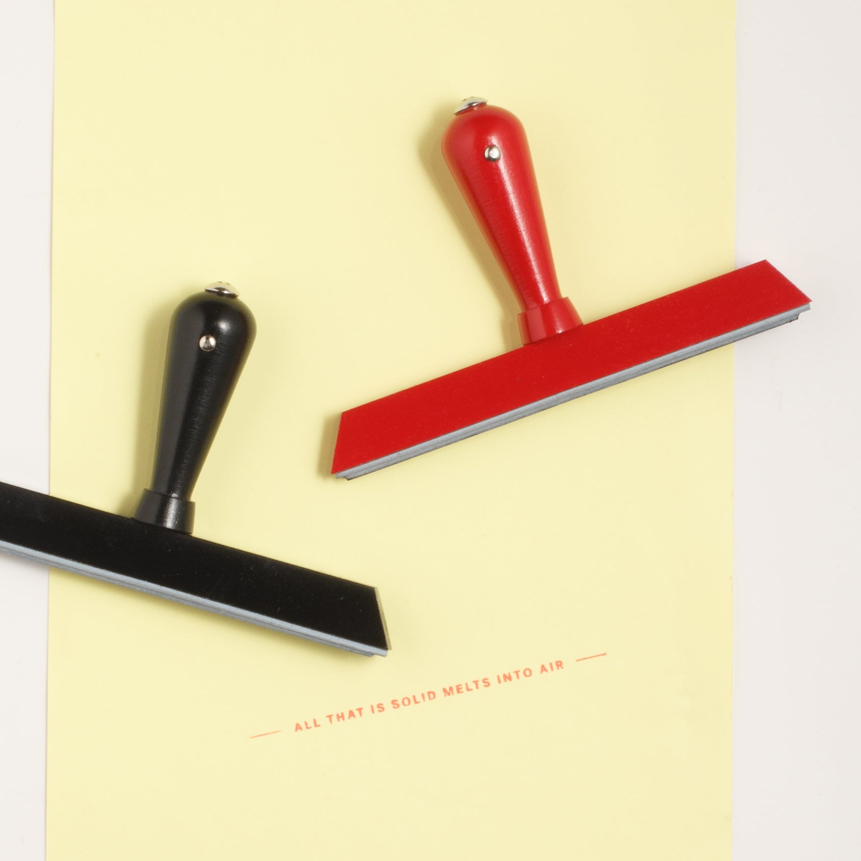 Custom Philosophical Quote Rubber Stamp - Single Line – Wms&Co.